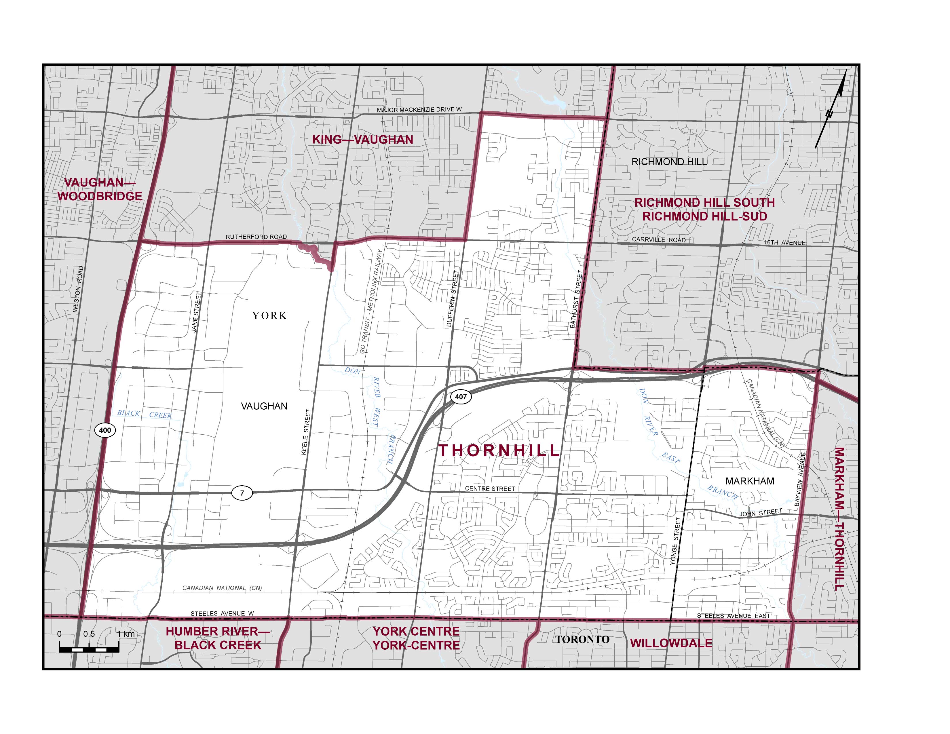 Thornhill | Maps and Boundary Descriptions – 2023 Representation Orders ...